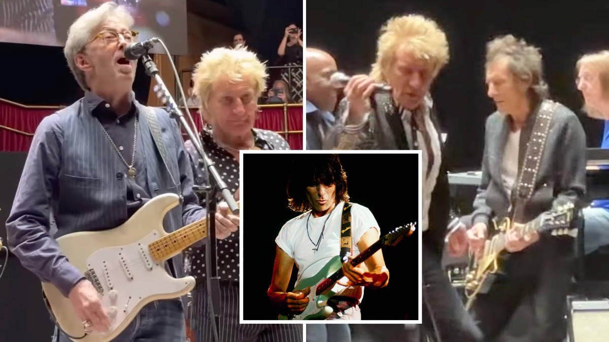 Jeff Beck tribute concert: Watch Eric Clapton, Rod Stewart, Ronnie Wood ... Jeff Beck tribute concert: Watch Eric Clapton, Rod Stewart, Ronnie Wood ...